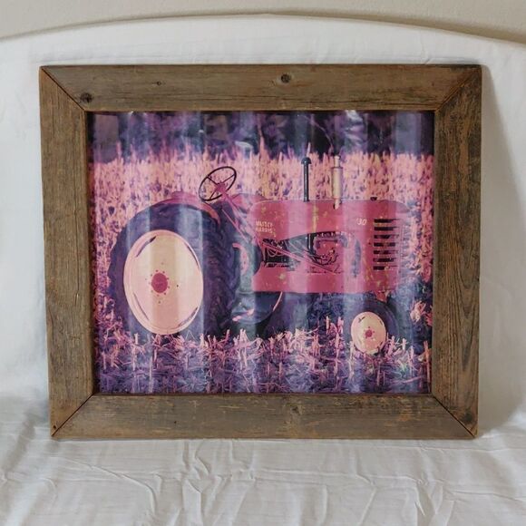 Unbranded | Wall Decor | Vintage Rustic Tractor Print On Metal With ...